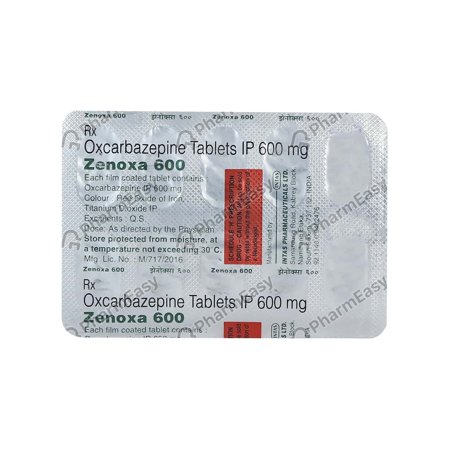 Buy Zenoxa 600 MG Tablet (10) Online at Flat 18% OFF* | PharmEasy
