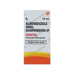 Zentel 400 MG Suspension (10) - Uses, Side Effects, Dosage, Composition ...