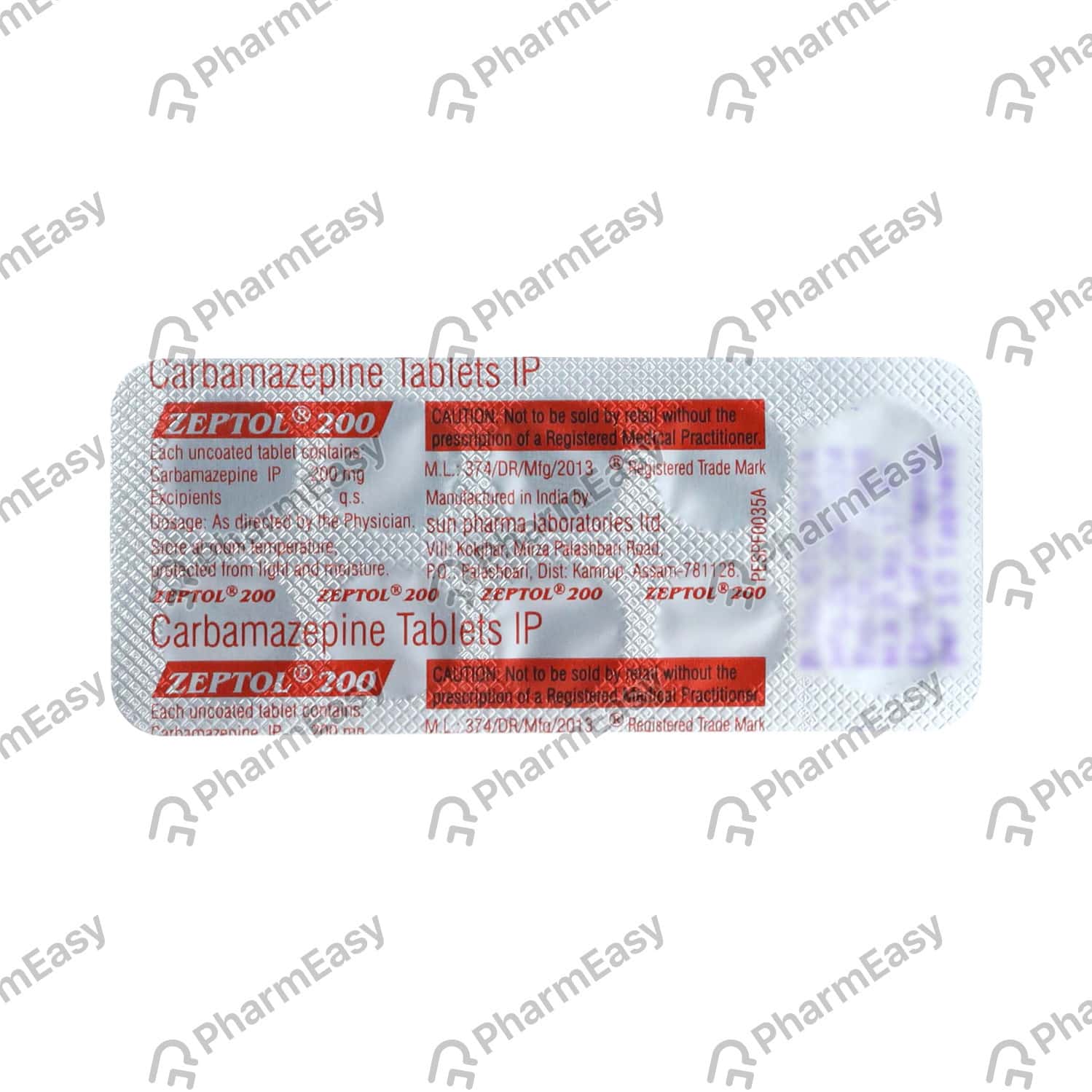 Zeptol 200 MG Tablet (10): Uses, Side Effects, Price & Dosage | PharmEasy