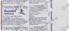 Zerodol Tablet: Uses, Side-effects, Price, Dosage & More Info - PharmEasy