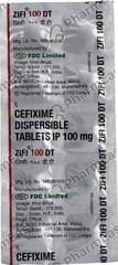 Zifi 100 DT Tablet: Uses, Side-effects, Price, Dosage & More Info ...