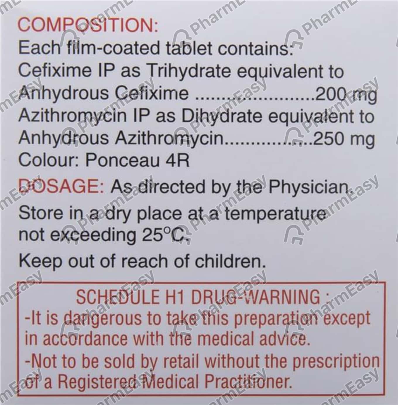 Zifi Az Tablet: Uses, Side Effects, Price & Dosage | PharmEasy