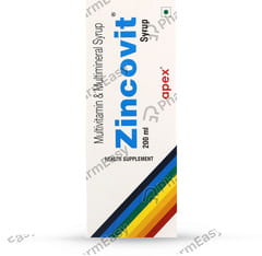 Buy ZINCOVIT BOTTLE OF 200ML SYRUP (GREEN) Online & Get Upto 60% OFF at ...