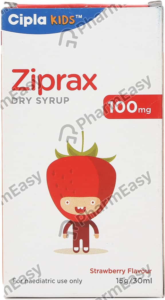 Ziprax 100 MG/5ML Dry Syrup (30): Uses, Side Effects, Price & Dosage ...