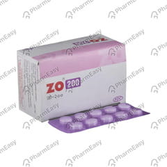 Zo 200 MG Tablet (10): Uses, Side Effects, Price & Dosage | PharmEasy