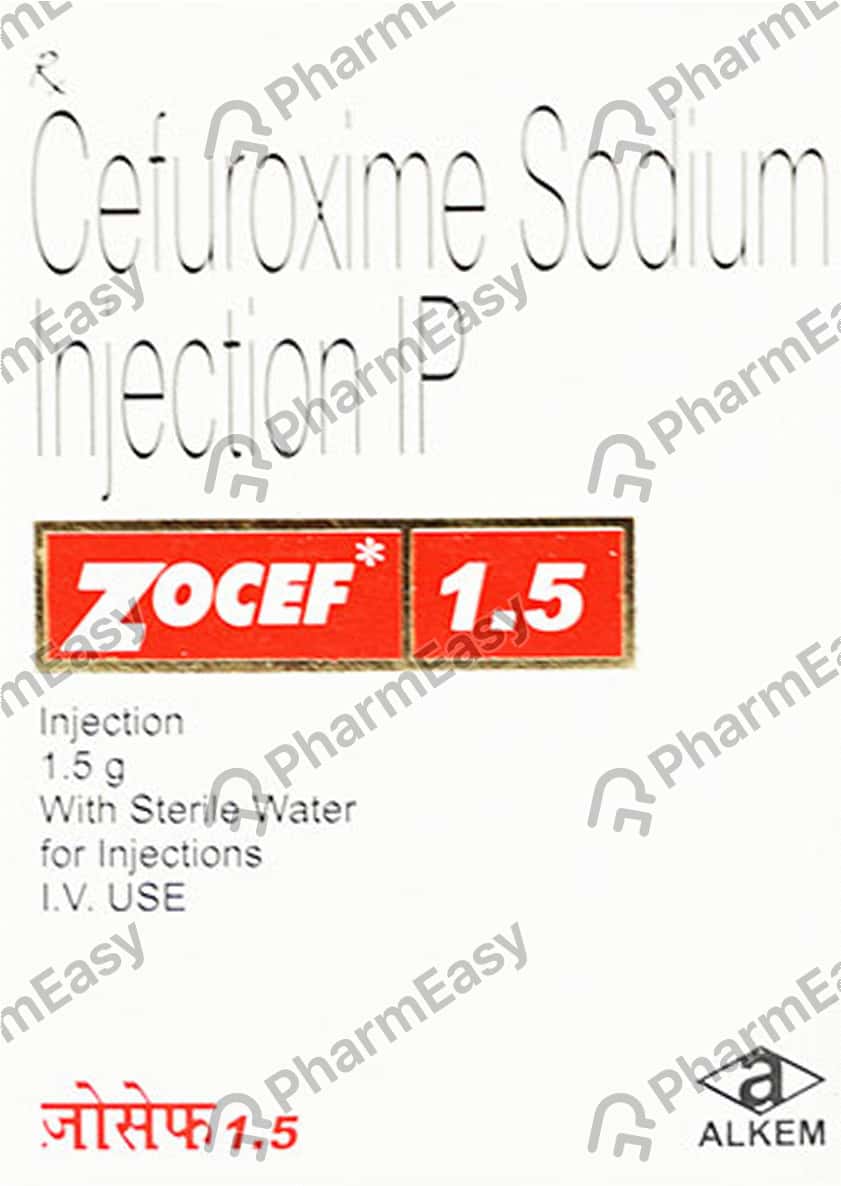 Zocef 1.5gm Dry Powder For Injection: Uses, Side-effects, Price, Dosage ...