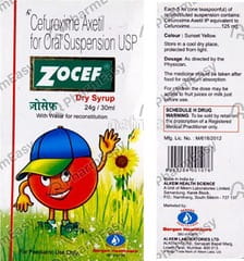 Zocef Dry Syrup: Uses, Side-effects, Price, Dosage & More Info - PharmEasy