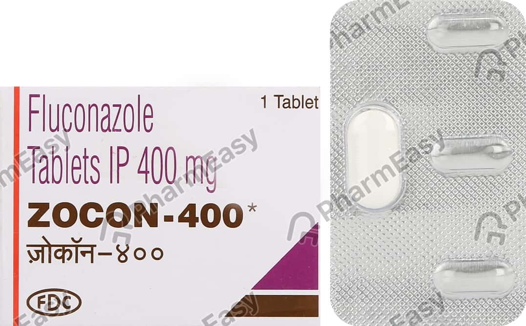 Zocon 400 MG Tablet (1): Uses, Side Effects, Price & Dosage | PharmEasy