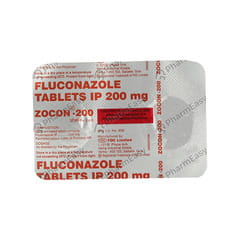 Zocon 200 MG Tablet (2) - Uses, Side Effects, Dosage, Composition ...