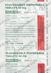 Zocon Dt 50 MG Tablet (4): Uses, Side Effects, Price & Dosage | PharmEasy