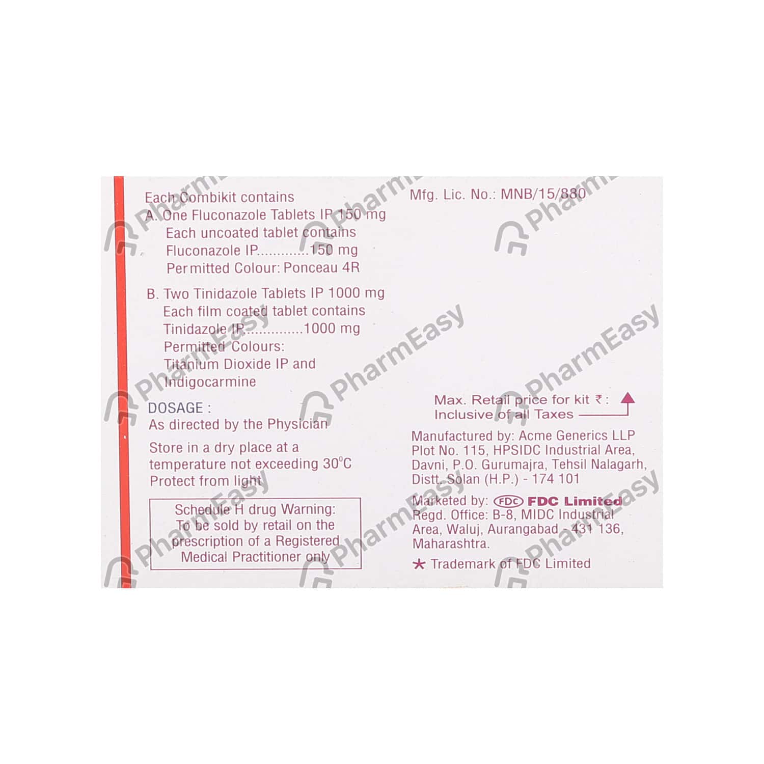 Zocon T Kit - Uses, Side Effects, Dosage, Composition & Price | PharmEasy