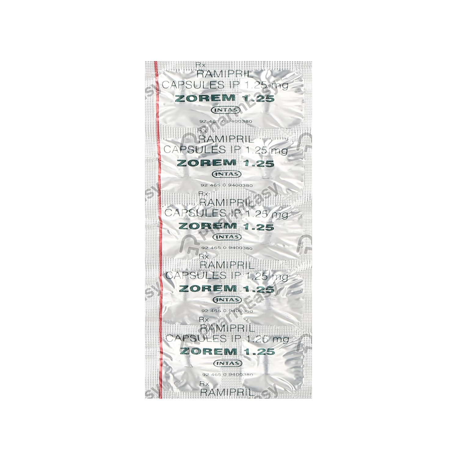 Buy Zorem 1.25 MG Capsule (10) Online at Flat 18% OFF* | PharmEasy