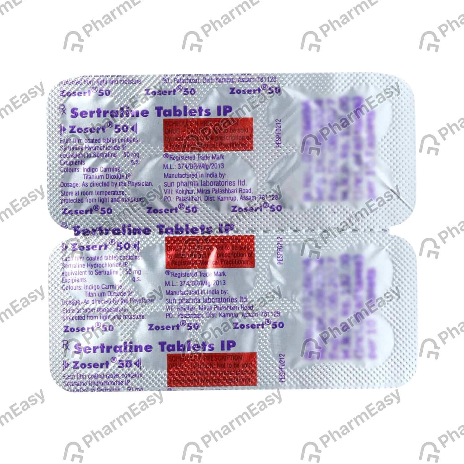 Zosert 50 MG Tablet (10): Uses, Side Effects, Price & Dosage | PharmEasy