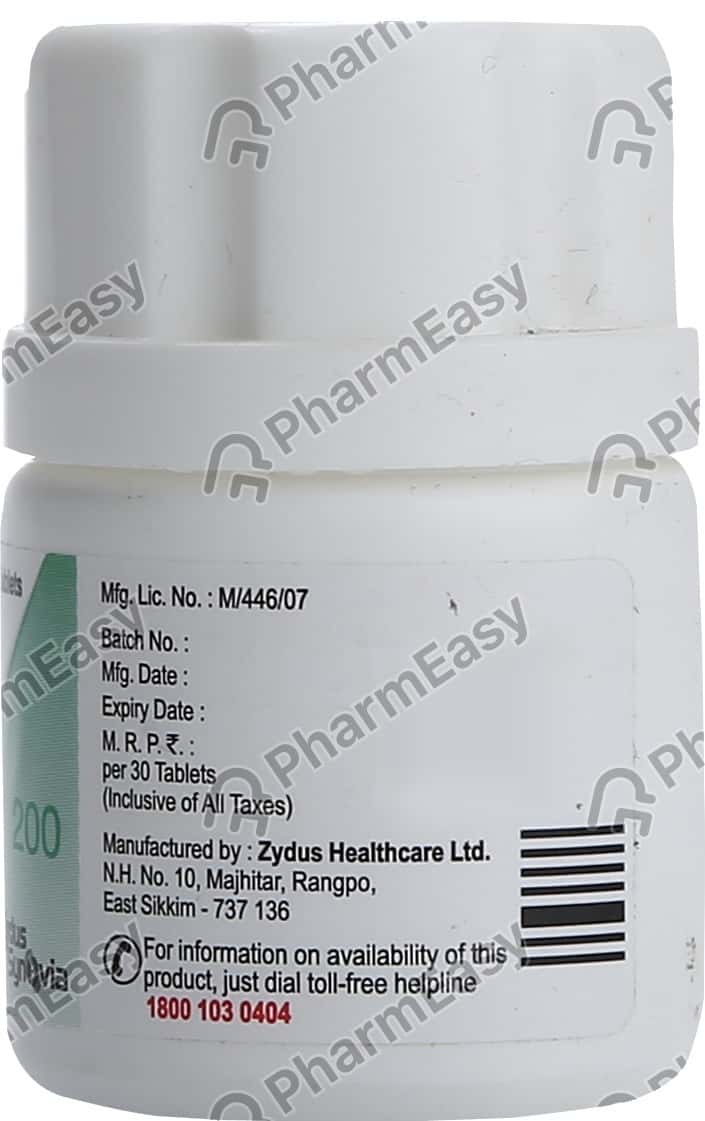 Zy Q 200 MG Tablet (30): Uses, Side Effects, Price, Dosage ...