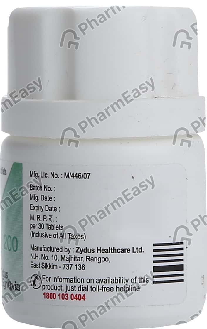 Zy Q 200 MG Tablet (30): Uses, Side Effects, Price & Dosage | PharmEasy