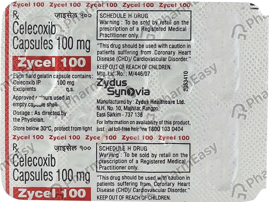 Zycel 100 MG Capsule (10): Uses, Side Effects, Price & Dosage | PharmEasy