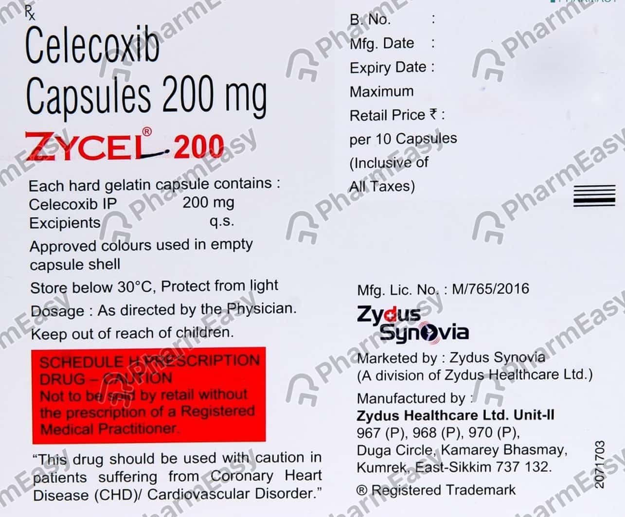 Buy Zycel Md 200 MG Tablet (10) Online at Flat 15% OFF | PharmEasy