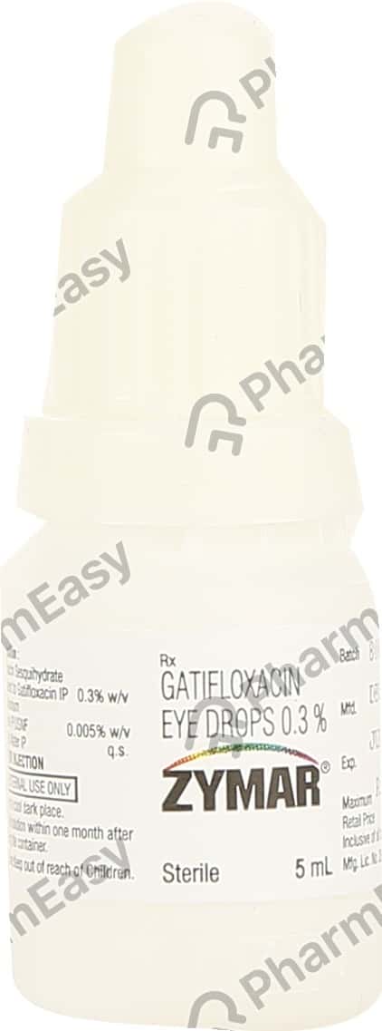 Zymar 0.3 %W/V Eye Drop (5): Uses, Side Effects, Price & Dosage | PharmEasy