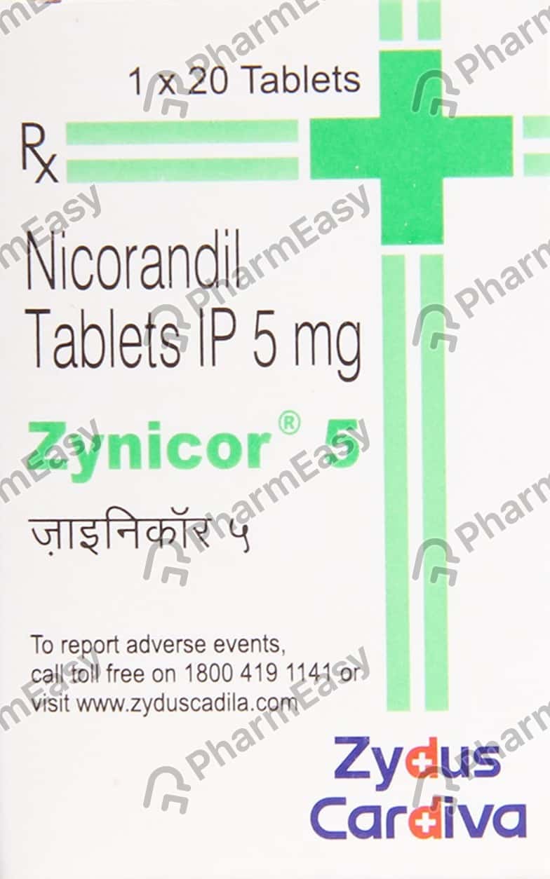 Buy Zynicor 5 MG Tablet (20) Online at Flat 15% OFF | PharmEasy
