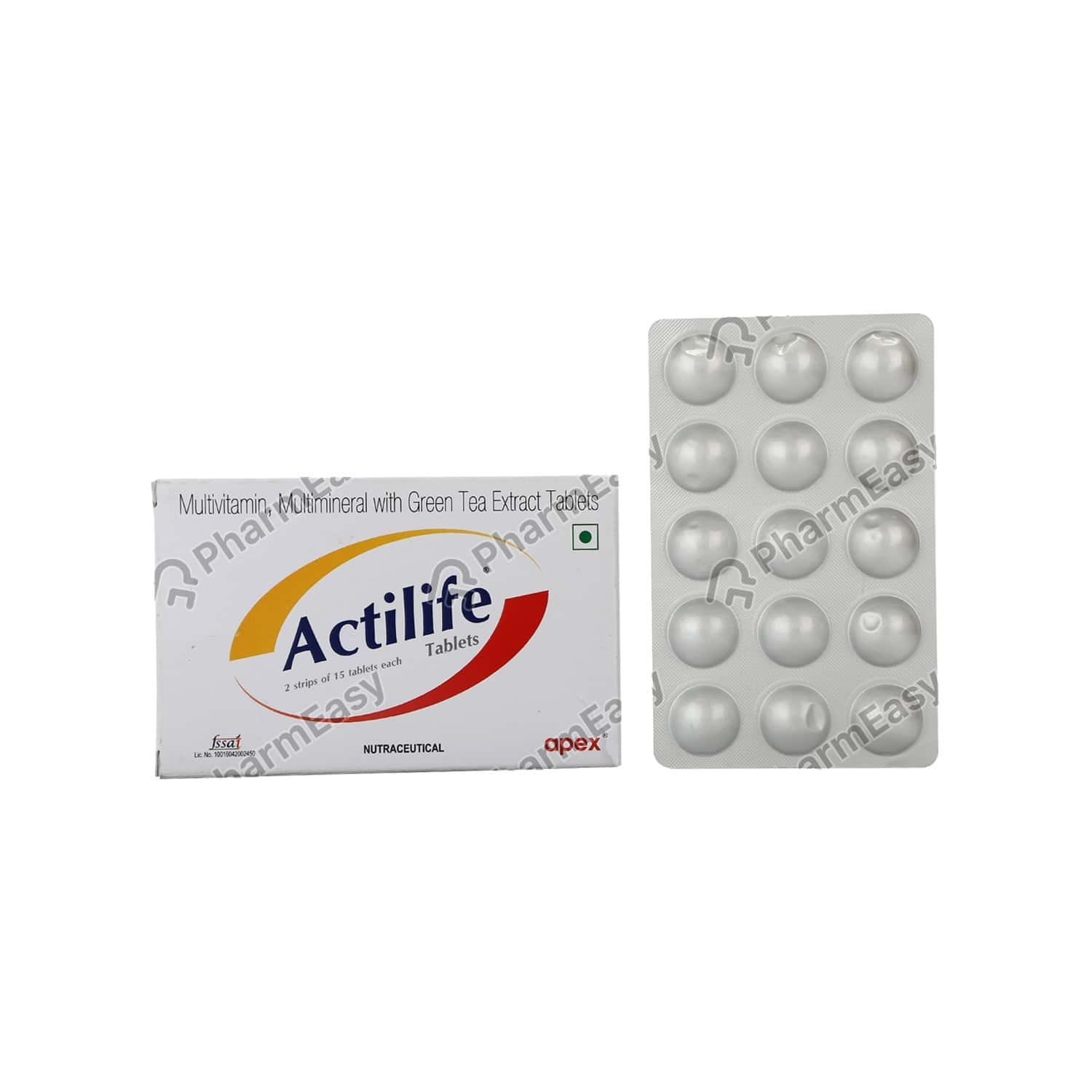 Actilife Strip Of 15 Tablets - Uses, Side Effects, Dosage, Composition ...