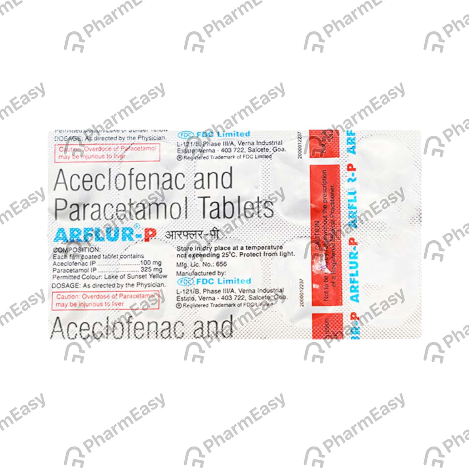 Arflur P Strip Of 10 Tablets: Uses, Side Effects, Price & Dosage ...