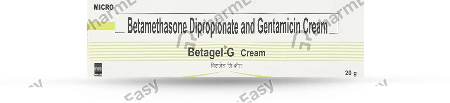 Betagel G Cream 20gm: Uses, Side Effects, Price & Dosage | PharmEasy