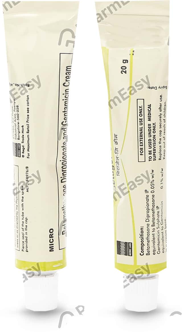 Betagel G Cream 20gm: Uses, Side Effects, Price & Dosage | PharmEasy