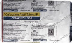 Cefakind 500 Tablet: Uses, Side-effects, Price, Dosage & More Info ...