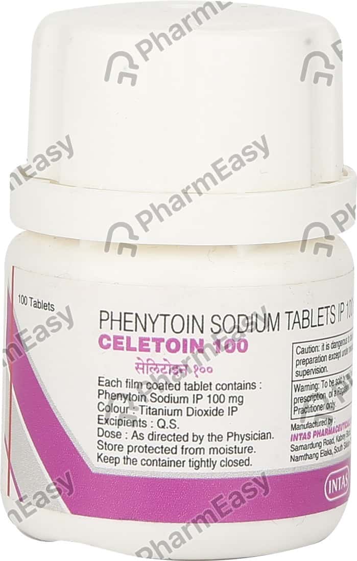 Celetoin 100 MG Tablet (100): Uses, Side Effects, Price & Dosage ...