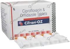 Cifran Oz Strip Of 10 Tablets: Uses, Side Effects, Price & Dosage ...