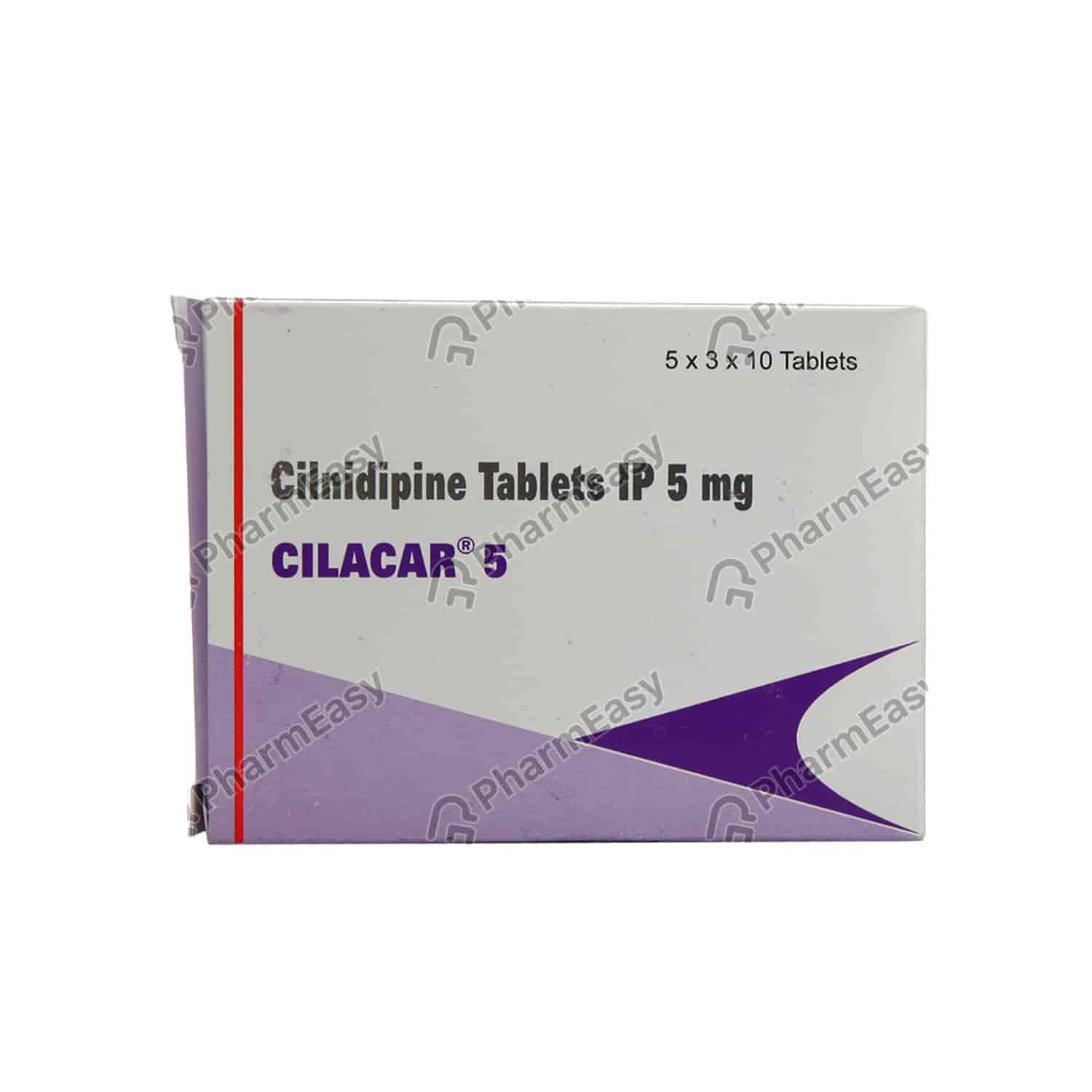 Cilacar 5mg Tablet 10'S - Uses, Side Effects, Dosage, Composition ...