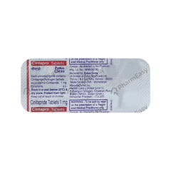 Cintapro 1 MG Tablet (10) - Uses, Side Effects, Dosage, Composition ...