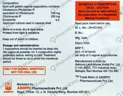 Clingen 3 Strip Of 3 Vaginal Suppository: Uses, Side Effects, Price ...