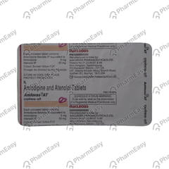Amlovas At 50mg Strip Of 10 Tablets: Uses, Side Effects, Price & Dosage ...