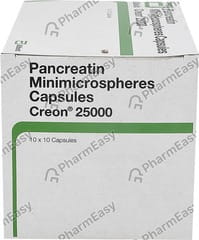 Creon 25000 Capsule: Uses, Side-effects, Price, Dosage & More Info ...