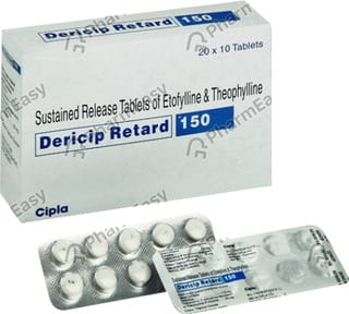 Buy Dericip Retard 150mg Tablet Online at Flat 15% OFF | PharmEasy