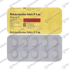 Dispred 4 MG Tablet (10): Uses, Side Effects, Price & Dosage | PharmEasy