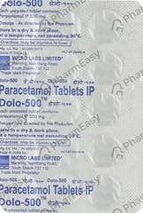 Dolo 500 Tablet: Uses, Side-effects, Price, Dosage & More Info - PharmEasy