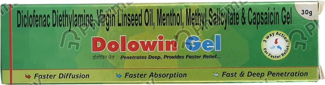 Buy Dolowin Tube Of 30gm Gel Online at Flat 15% OFF | PharmEasy