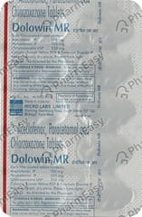 Dolowin Mr Strip Of 10 Tablets: Uses, Side Effects, Price & Dosage ...