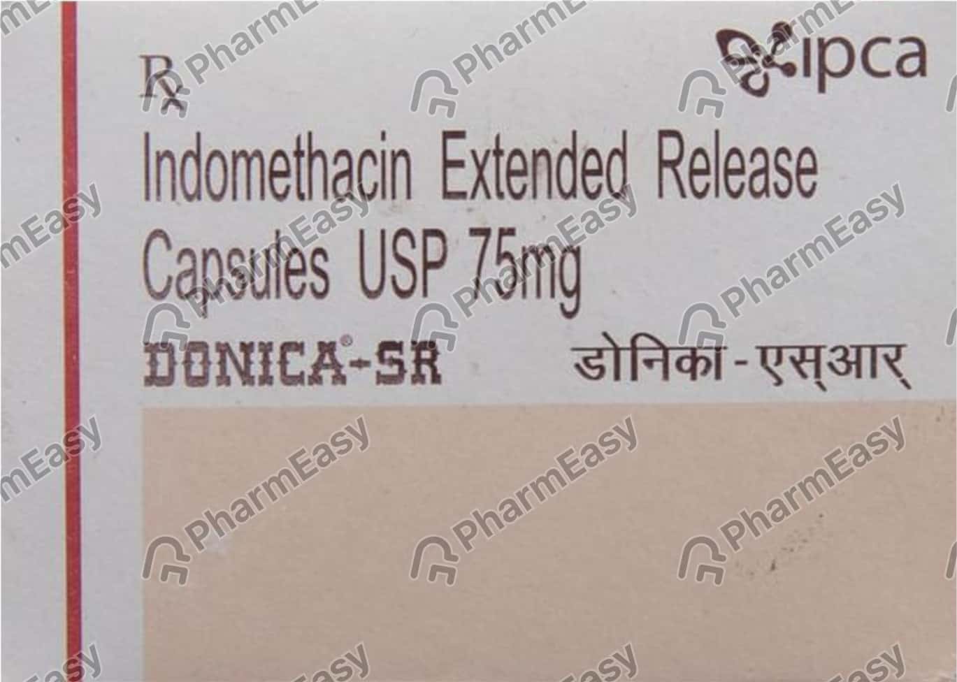 Donica Sr 75 MG Capsule (10): Uses, Side Effects, Price & Dosage ...