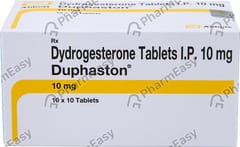 Duphaston 10 MG Tablet (10) - Uses, Side Effects, Dosage, Composition ...