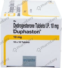 Duphaston 10 MG Tablet (10) - Uses, Side Effects, Dosage, Composition ...
