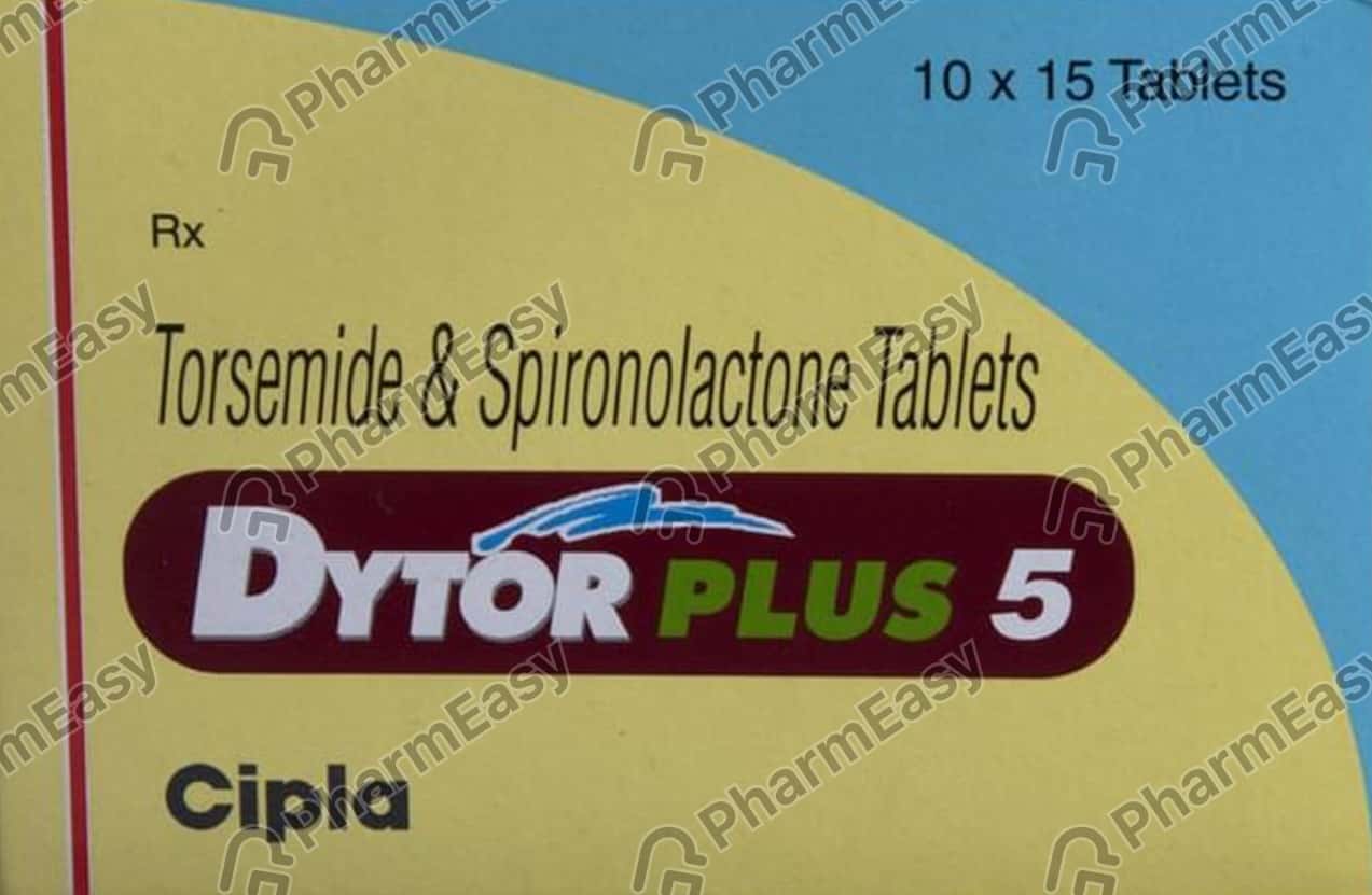 Dytor Plus 5mg Strip Of 10 Tablets: Uses, Side Effects, Price & Dosage ...