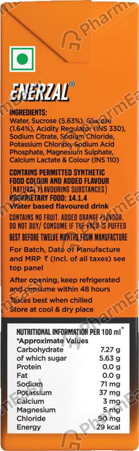 Buy ENERZAL ORANGE FLAVOUR LIQUID 200ML Online & Get Upto 60% OFF at ...