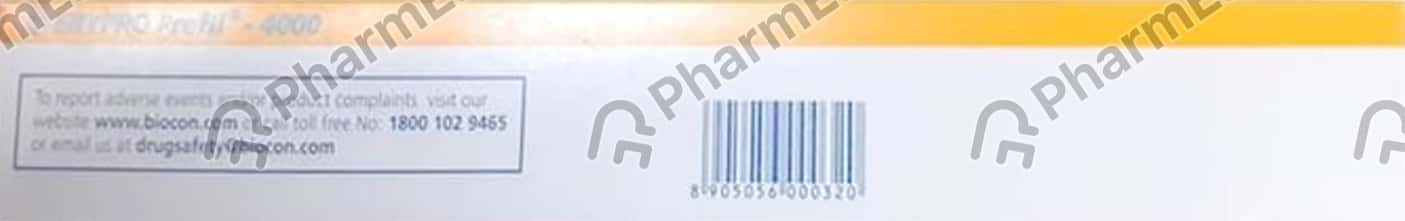 Buy Erypro 4000 IU Injection (1) Online at Flat 15% OFF | PharmEasy