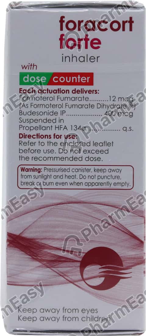 Foracort Forte Cfc Free Box Of 120md Metered Dose Inhaler: Uses, Side ...