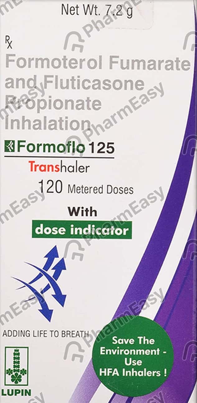 Formoflo 125mcg Packet Of 120md Transhaler: Uses, Side Effects, Price ...