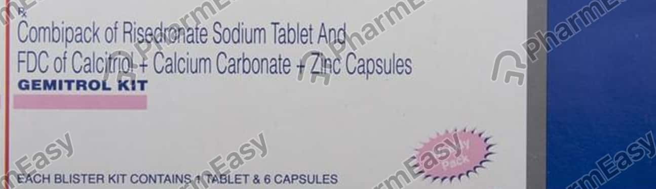 Gemitrol Combikit Of 1 Tablet And 6 Capsules: Uses, Side Effects, Price ...