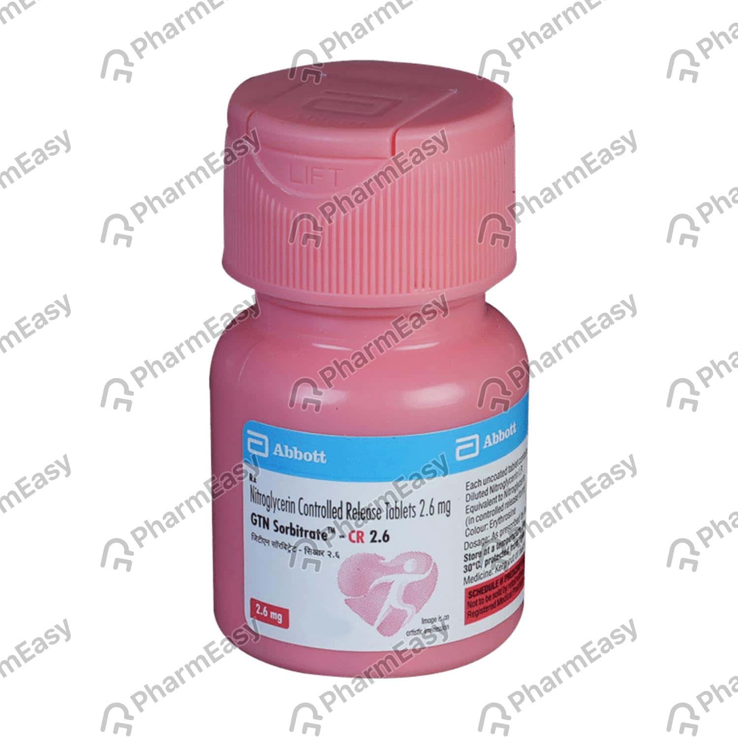 Gtn Sorbitrate Cr 2.6 MG Tablet (25): Uses, Side Effects, Price ...
